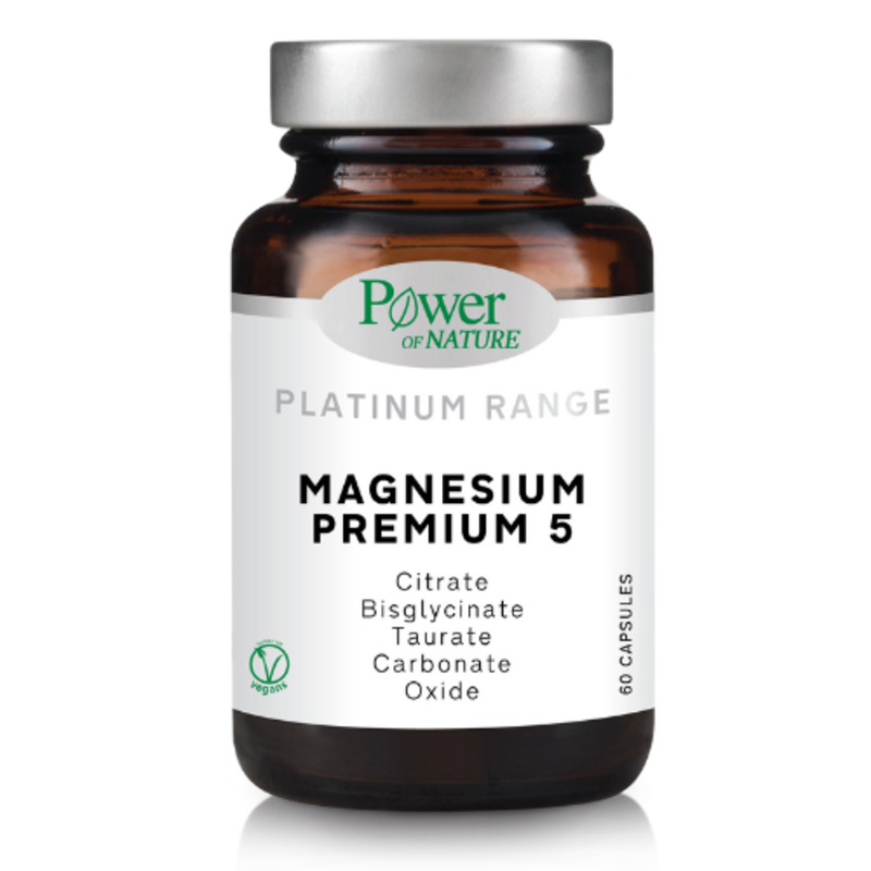 POWER HEALTH - PLATINUM RANGE Magnesium Premium 5 - 60caps