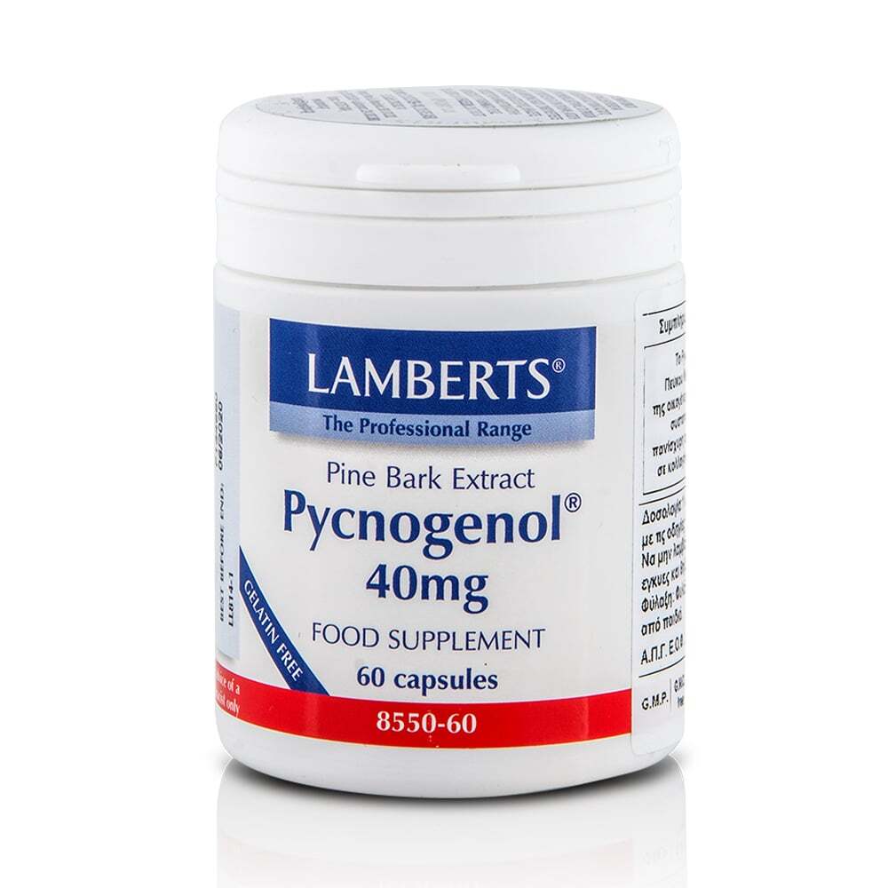 LAMBERTS - Pycnogenol 40mg - 60caps