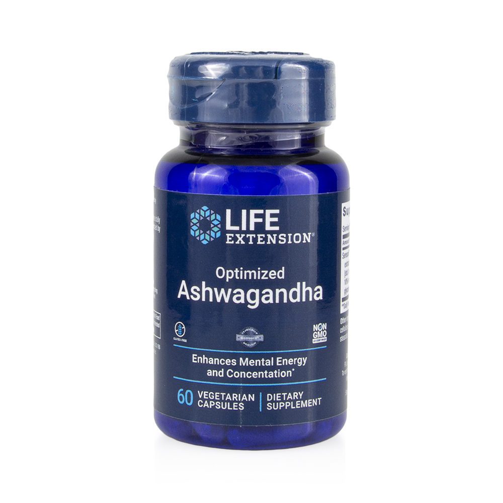 LIFE EXTENSION - Optimized Ashwagandha - 60caps