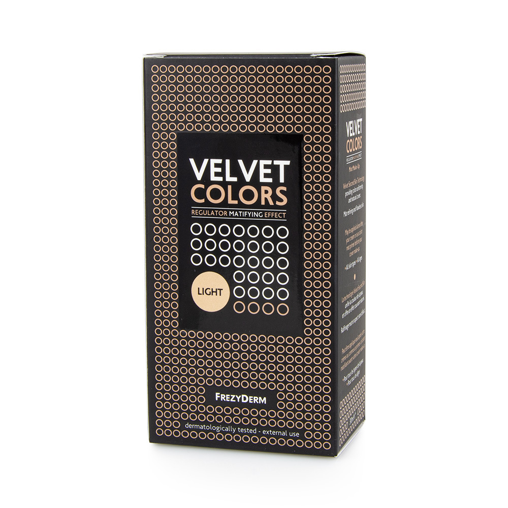 FREZYDERM - VELVET COLORS Regulator Matifying Effect (light) - 30ml